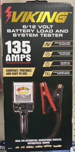 Viking Easy Hold Handle Tester Battery And System Load Test 6/12 Volt ...