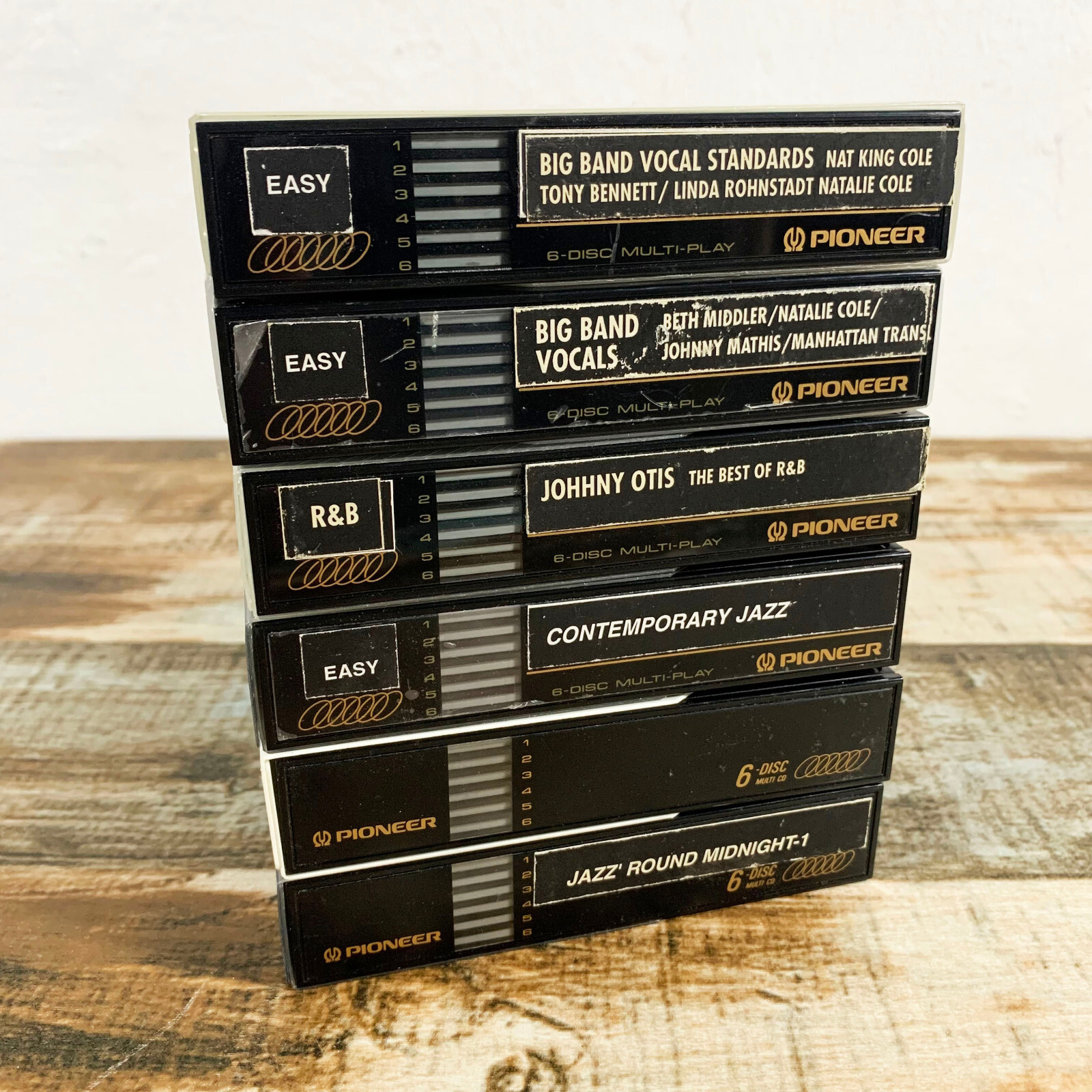 Lot of (6) Pioneer 6-Disc CD Cartridge Magazine Compact Disc | eBay