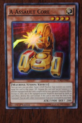 YUGIOH-"A-Assault Core" SDKS-EN001 | eBay