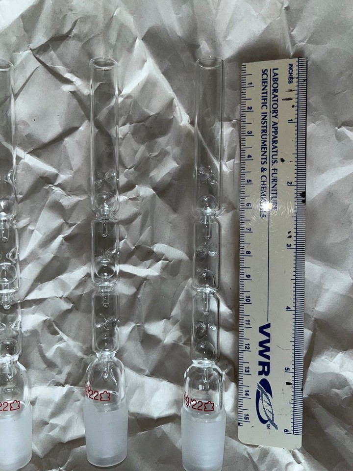 KIMBLE KONTES 3-Chamber Snyder Distillation Column | eBay