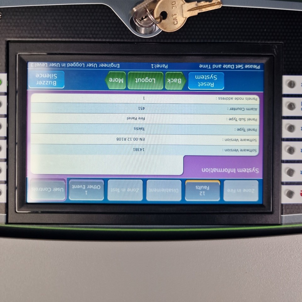 Kentec TAKTIS 4 Loop Fire Alarm Panel | eBay