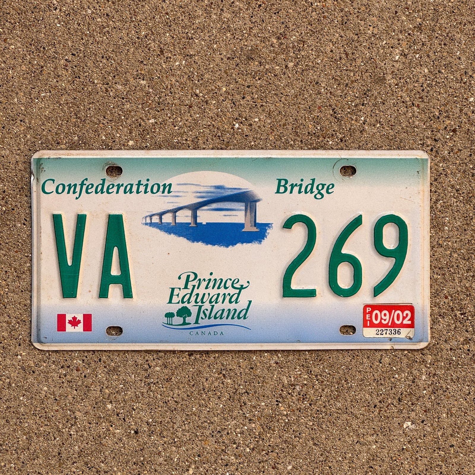 1997 2002 Prince Edward Island License Plate Auto Tag Garage Decor PEI ...