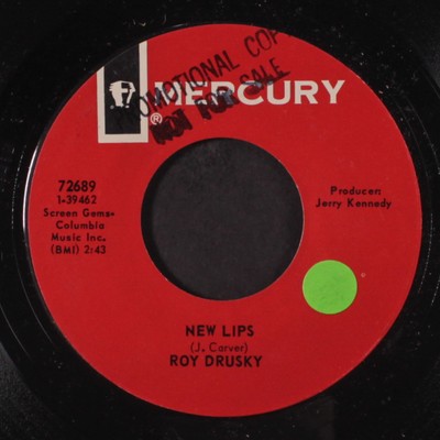 ROY DRUSKY: new lips MERCURY 7" Single 45 RPM | eBay Australia