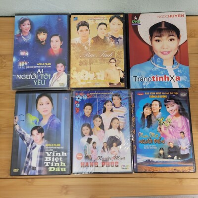 Vietnamese DVD Lot of 6 Trano tinh Xa, Ngoc Huyen + More | eBay