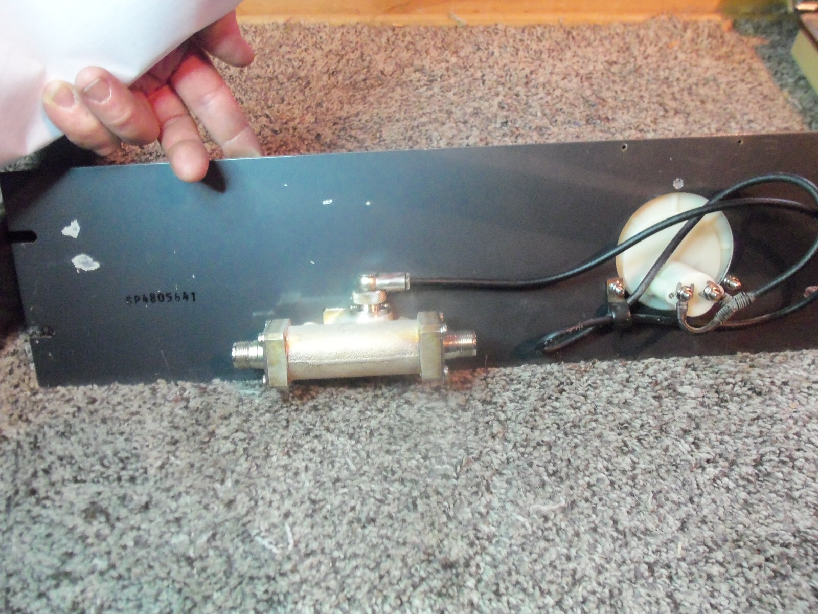 Bird Type 4521 43 Thruline WattMeter RF Dual Line Section Panel Rack ...