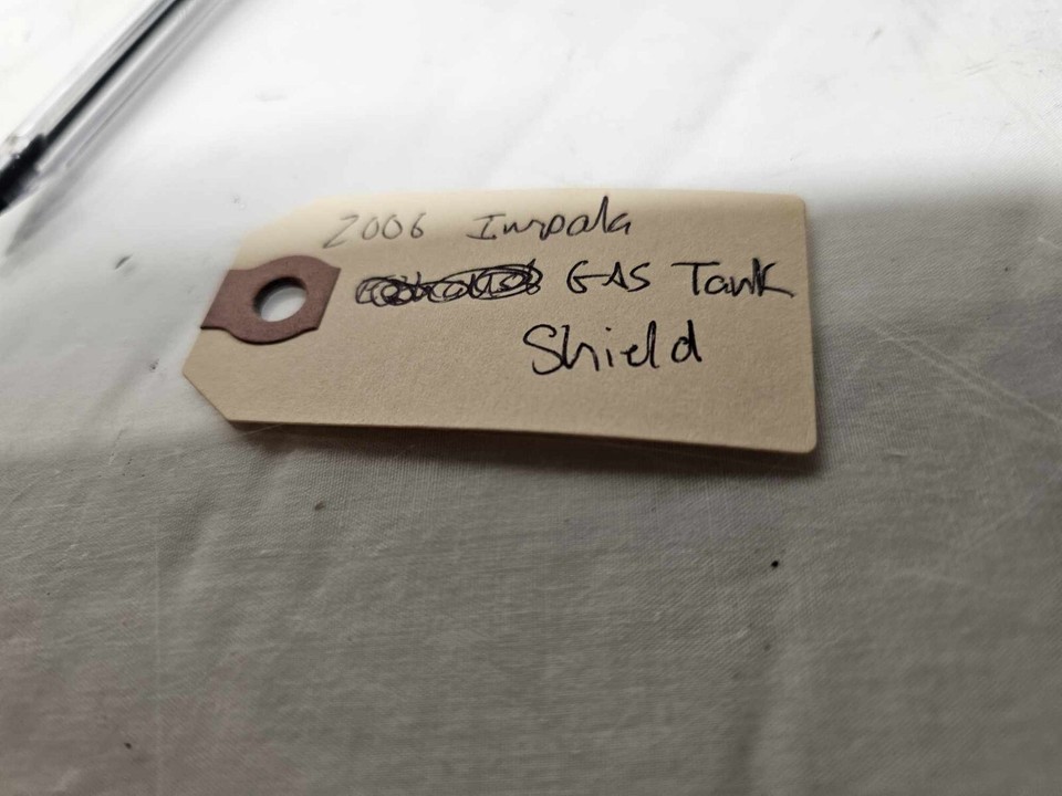 2006 Chevrolet Impala SS Fuel Tank Shield Skid Plate | eBay