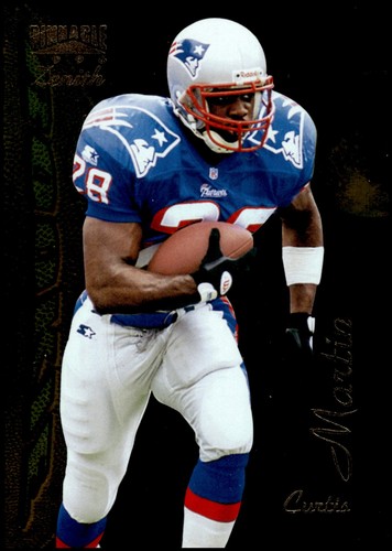 1996 Zenith #Z-123 Curtis Martin RC Rookie R6411 | eBay