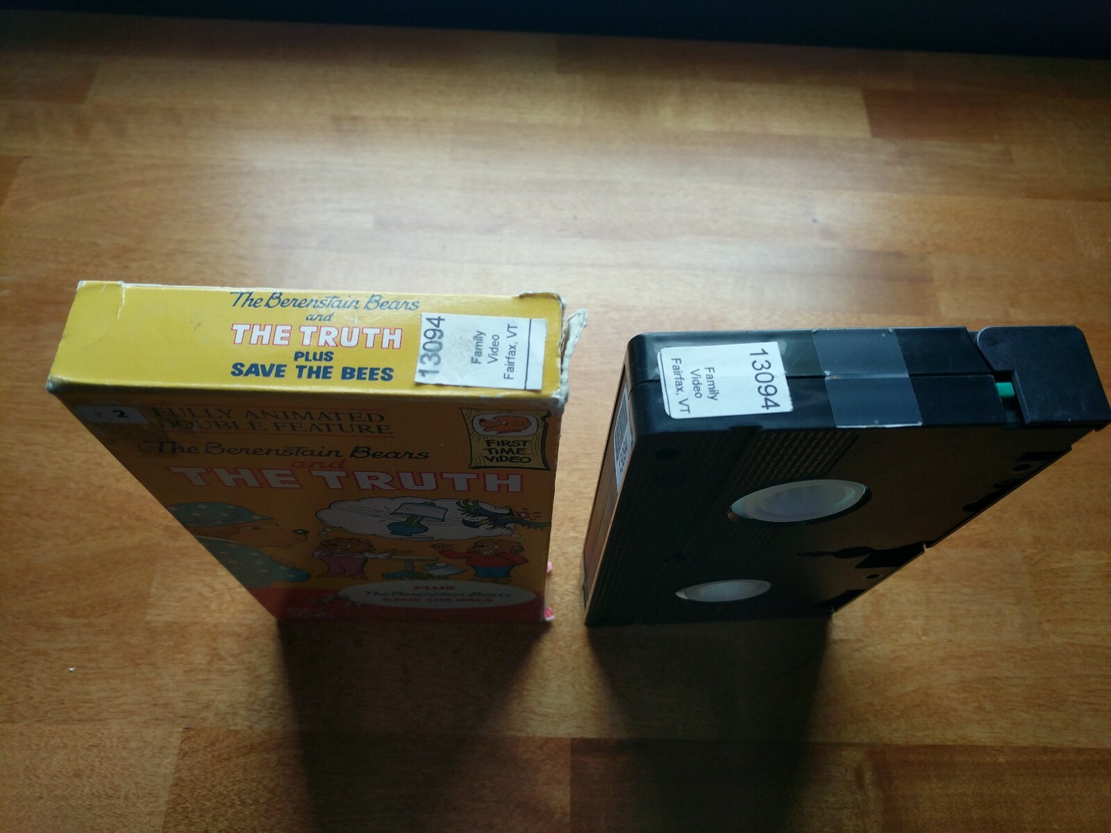 VHS The Berenstain Bears And The Truth Plus Save The Bees (VHS, 1988 ...