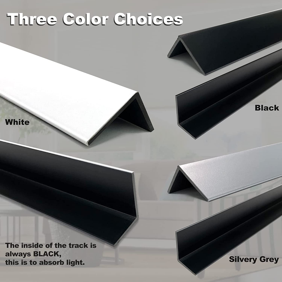 100% Blackout PVC Light Blocking Strips for Window Shades - Block Light ...