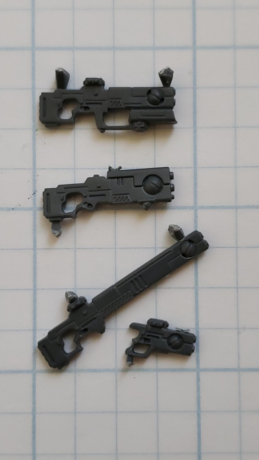 Warhammer 40k Tau Empire Bits Fire Warriors Pulse Carbine RIfle Pistol ...