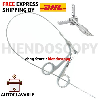 Hysteroscopy Flexible Alligator 40cm 5FR Laparoscopic Endoscopy ...