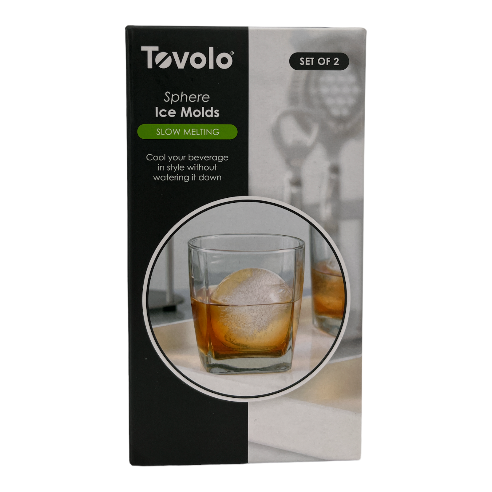 Tovolo Sphere Ice Molds Slow Melting 2.5" Ice Sphere Set of 2 | eBay
