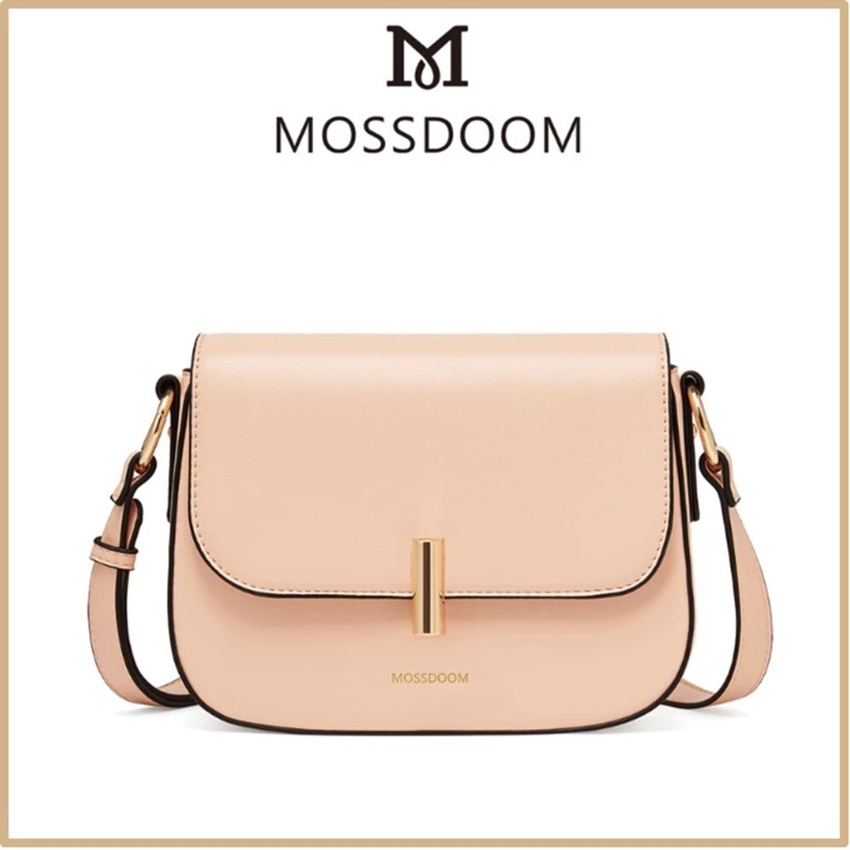 MOSSDOOM Women's Crossbody Shoulder Bag Lightweight PU Leather Compact ...