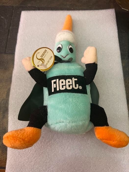 EneMan, Fleet Enema Plush Doll (Curto Toys, Circa 2010s) | eBay
