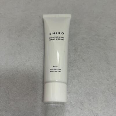 SHIRO Moisturizing Hand Cream YUZU Moisturizer Citrus 45g Limited Skin ...