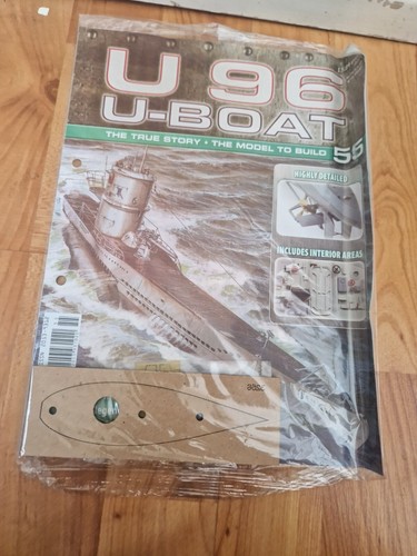 1/48 HACHETTE BUILD YOUR OWN U96 U-BOAT SUBMARINE ISSUE 55 INC PART ...