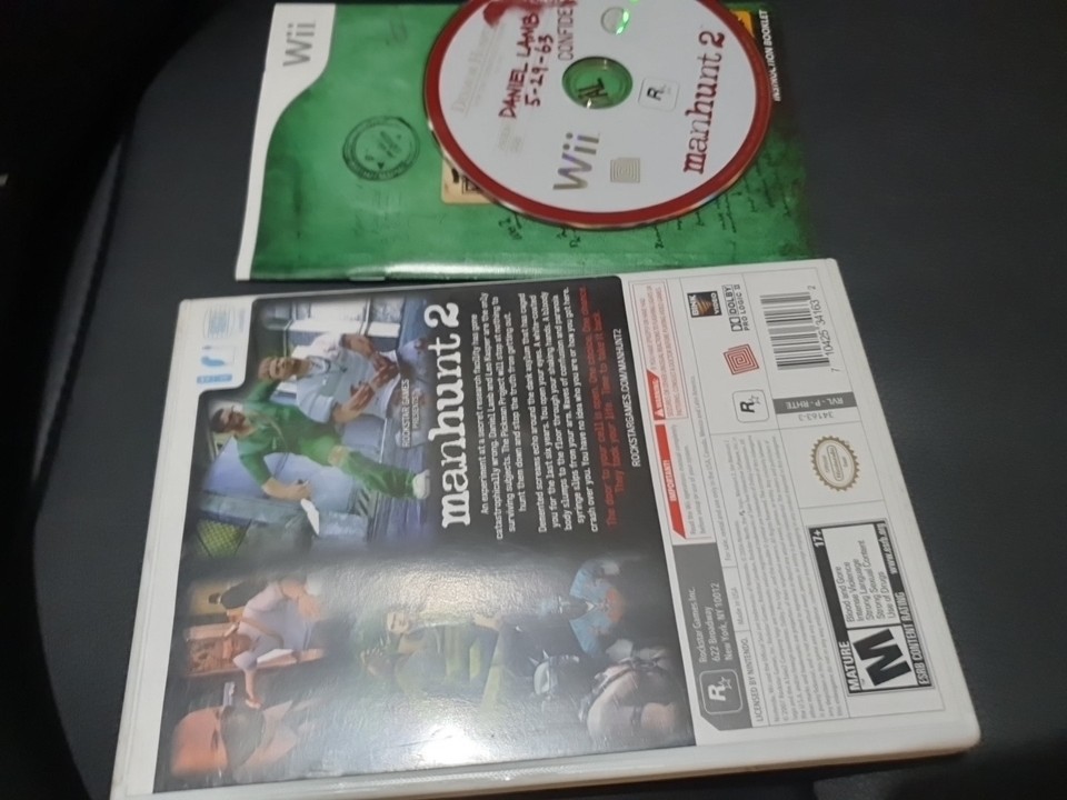 Manhunt 2 (Nintendo Wii) Game + Case And Booklet. | eBay UK