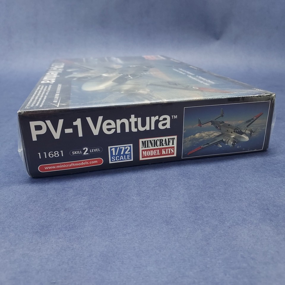 Minicraft PV-1 Ventura Airplane Model Kit RCAF Trainer Or US Navy ...