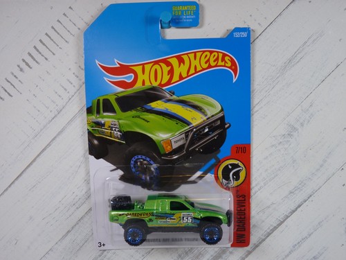 2016 Hot Wheels Dare Devils Series Green Toyota Off-Road Truck 1:64 | eBay