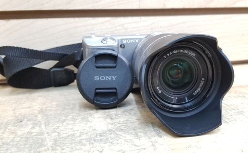 Sony Alpha NEX-5 Digital Camera w/ Sony E 3.5-5.6/18-55 Lens *NO CHARGER* | eBay