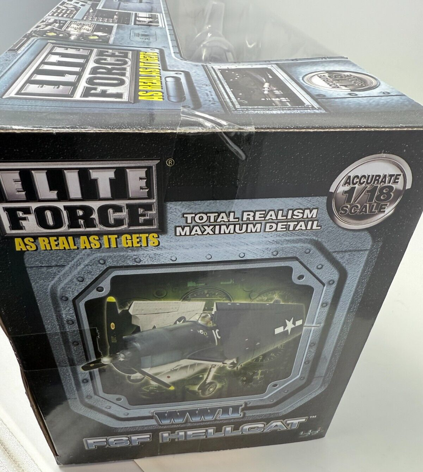 BBI Elite Force #21725 1:18 USN Grumman F6F Hellcat Fighter #19 - NEW AND SEALED 21105217254| eBay