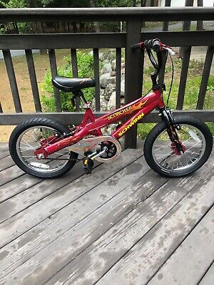 SCHWINN SCORCHER 16-inch BMX Bike red with flames | eBay SCHWINN SCORCHER 16-inch BMX Bike red with flames | eBay