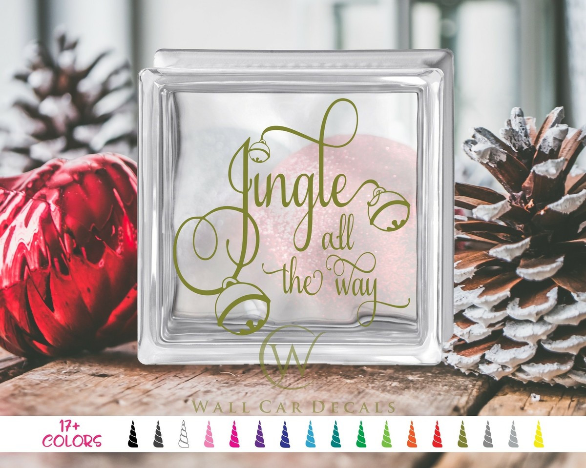 Vinyl Decals For Glass Blocks 19+ Fabulous Ideas For Christmas