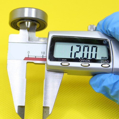 S6001-2RS (12x28x8 mm) Ceramic Bearing Bicycle Stainless Steel Ball ...