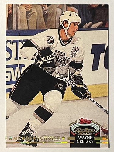 1992 Stadium Club #256 Wayne Gretzky Members Choice | eBay