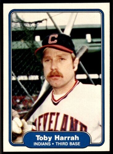 1982 Fleer Toby Harrah Cleveland Indians #369 | eBay
