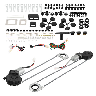 Universal Electric Power Window Lift Regulator Conversion Kit for 2 ...