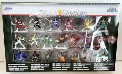 NEW Jada Toys 30771 Power Rangers 20-Pack Nano MetalFigs Mini-Figure ...
