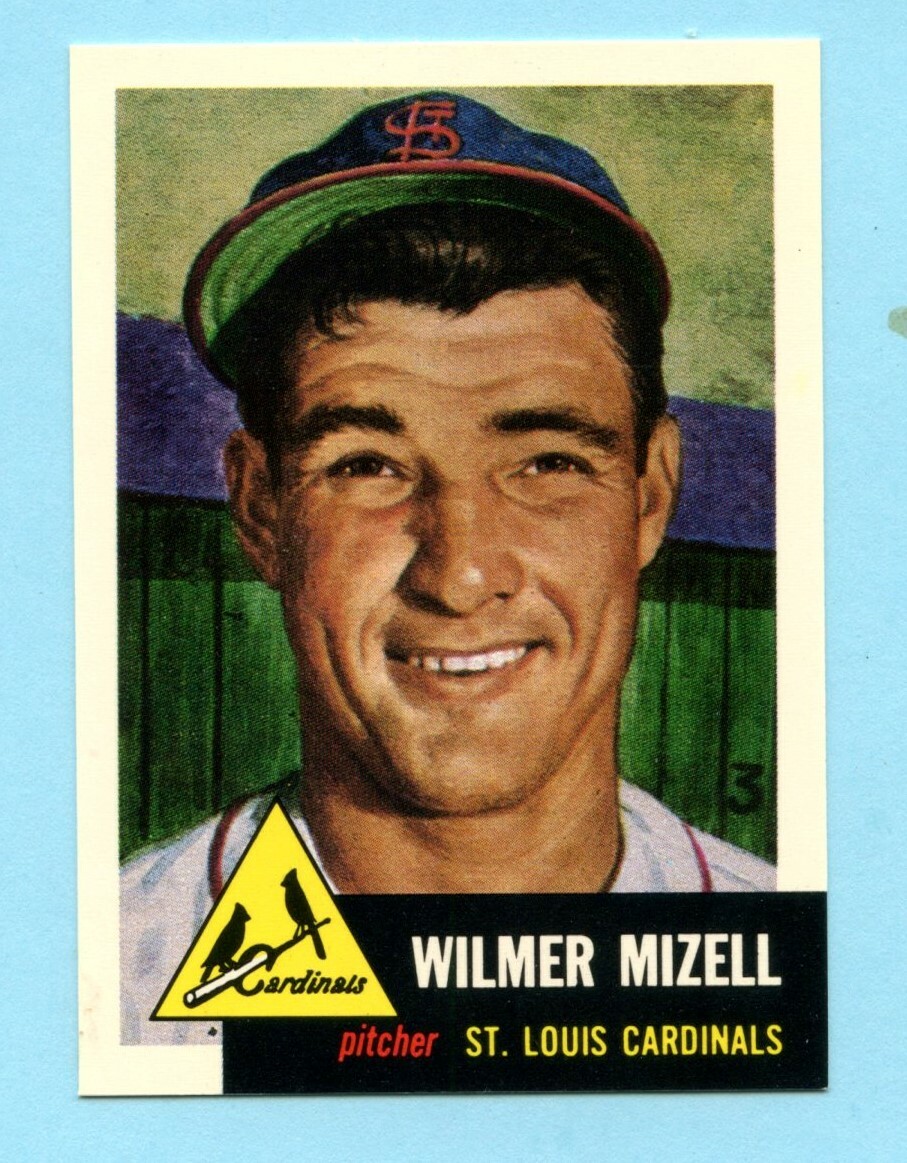 1953 Topps Archives #128 Wilmer Mizell - St. Louis Cardinals | eBay