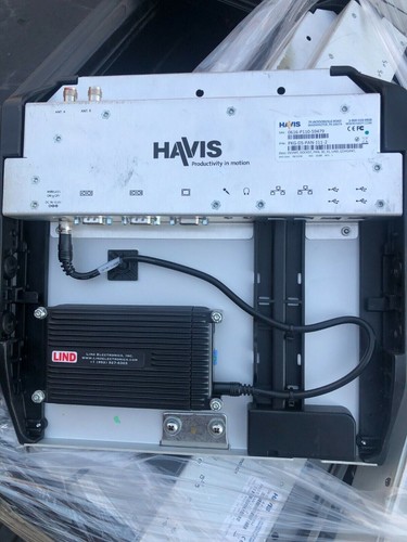 99% Life Left Havis Dock Station DS-PAN-111-2 Dual Antennas Toughbook ...