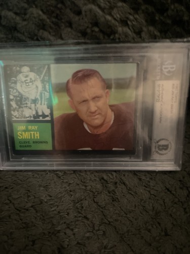 1962 Topps Jim Ray Smith Autographed Card #30 Cleveland Browns A-132 | eBay