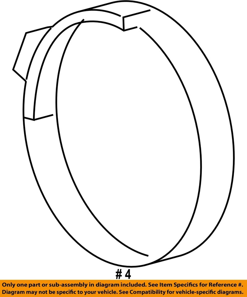 GM OEM 19-23 Escalade ESV Front Suspension Drive Shaft-Boot Clamp ...