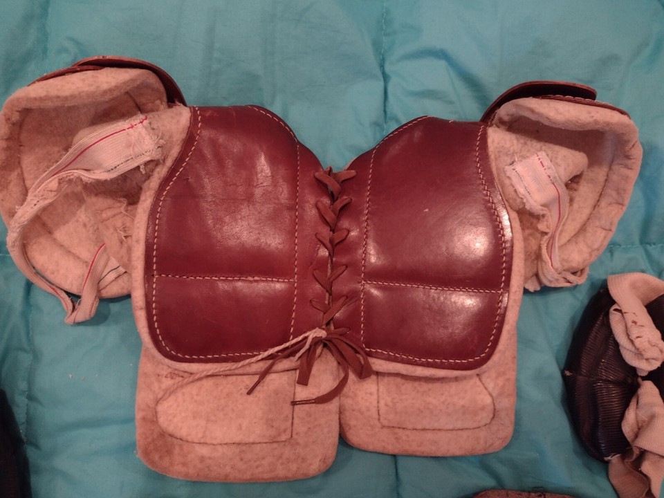 1900s Youth Kids Warrior Chest Protector ++ leg & elbo Guards Hockey ...