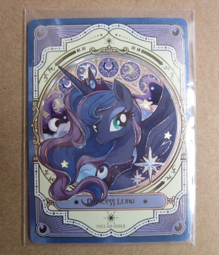 My Little Pony CCG card- Princess Luna FX01-AR-008 (chinese) kayou | eBay