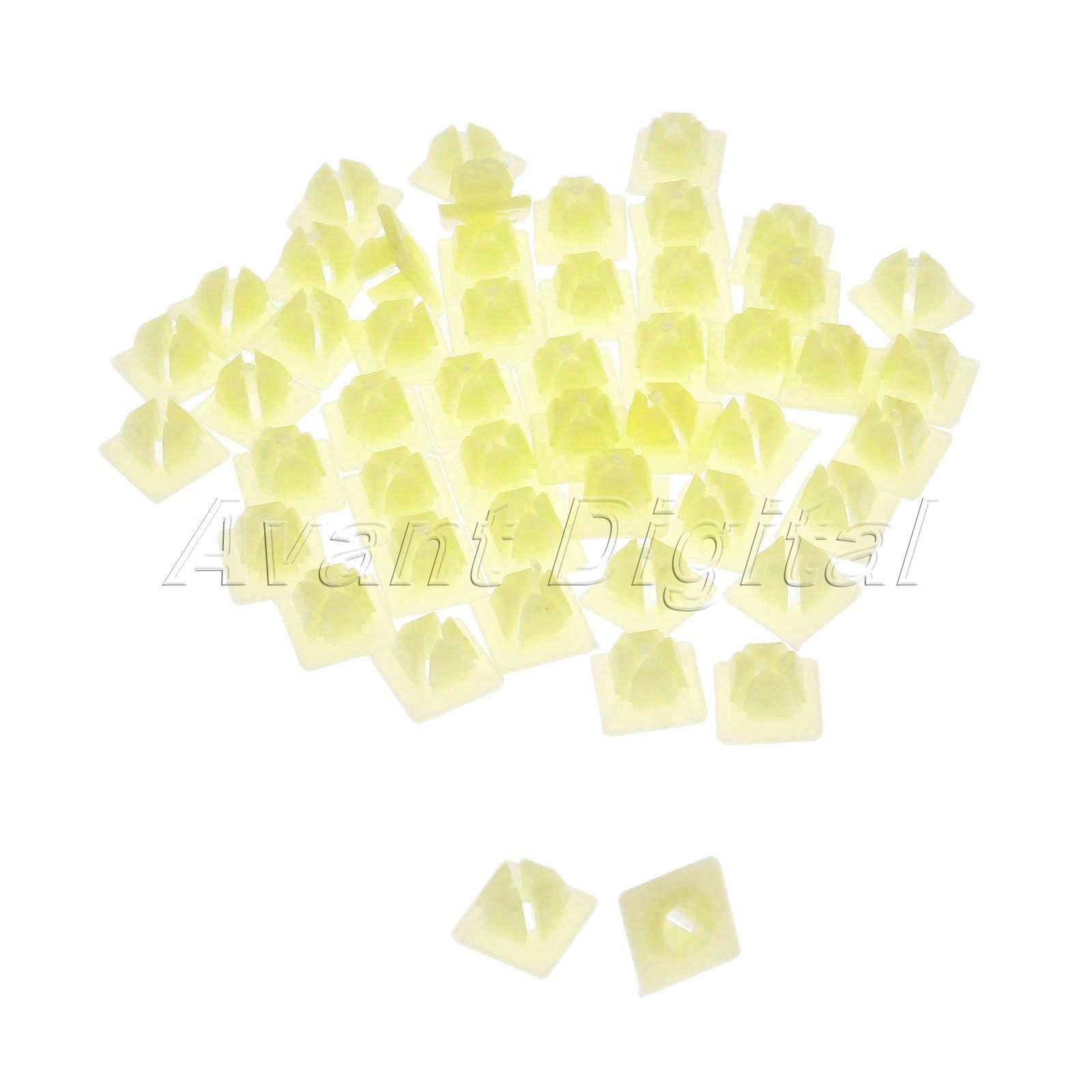 50PC Bumper License Plate Nut Bracket Clip For GM 4755299 3907444 ...