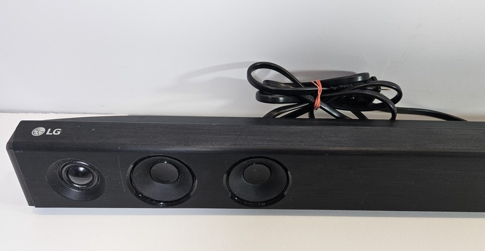 LG LAS350B Bluetooth Optical Sound Bar With Optical Wire Tested Working ...