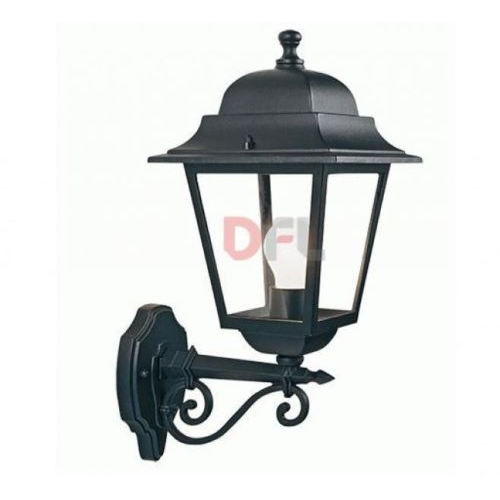 Lantern Wall Lamp Ascendant Junction E27 60W Black for Outdoor | eBay