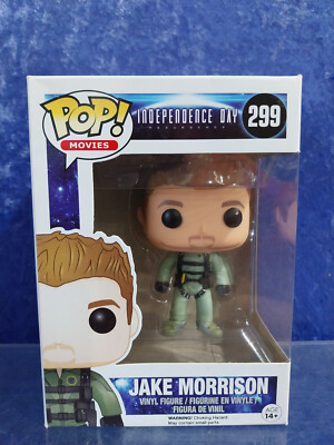 Pop Vinyl Movies Independence Day 299 MIB Jake Morrison 2016 | eBay ...