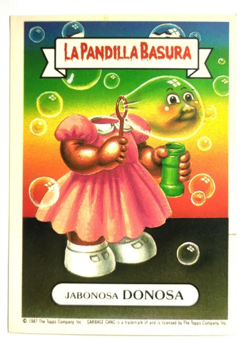 La Bande Des Déchets - Autocollant Chromo N° 262 Jabonosa Donosa - 1987 ...