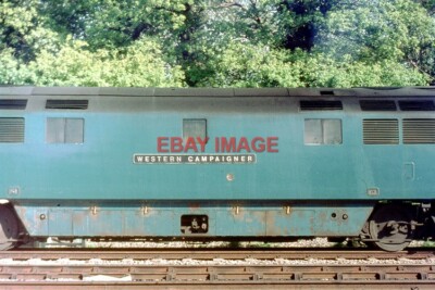 PHOTO CLASS 52 WESTERN LOCO NO D1010 NAMEPLATE | eBay