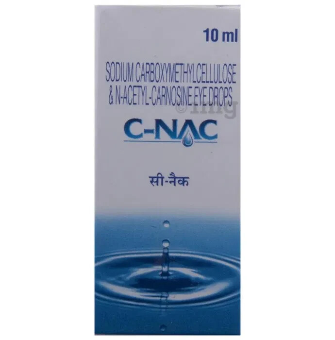 C-NAC Eye Drops, N-Acetyl-Carnosine Eye Drops - 10 ml (Buy 3 Get 1 Free ...
