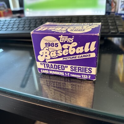 1985 Topps Baseball "Traded" Series Box Never Opened | eBay