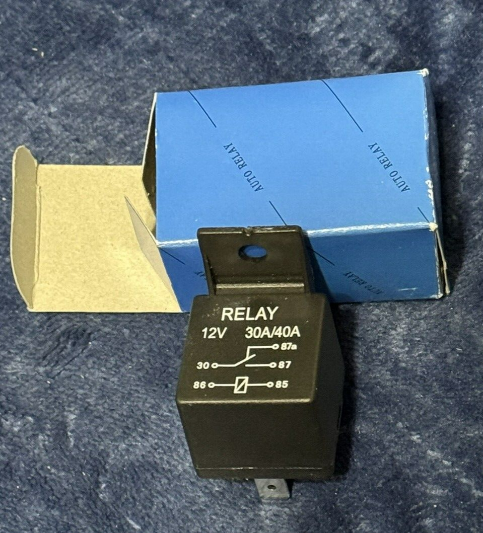 12V 5-Pin Relay 30A/40A Auto Relay-- PACKAGE of 10 RELAYS | eBay