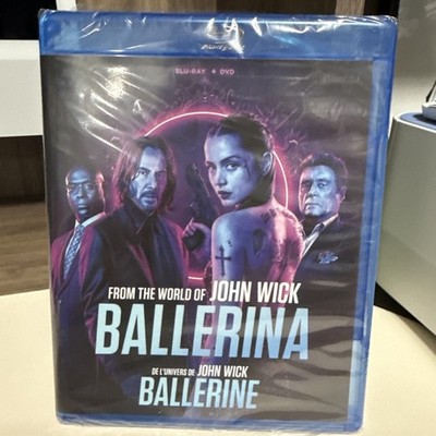 BALLERINA: From the World of John Wick [Blu-ray + DVD, 2025] | eBay