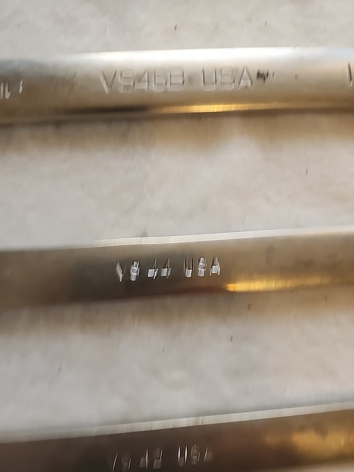 Snap-on LARGE SAE Four Way Angle Open End Wrench Set 3/8"-1-1/2" VS ...