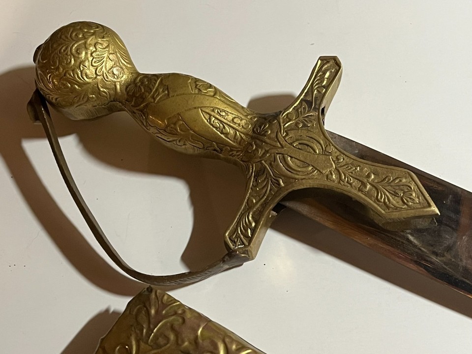 Vintage Replica 19th Century Indo Persian Tulwar Shamshir Sword Talwar ...